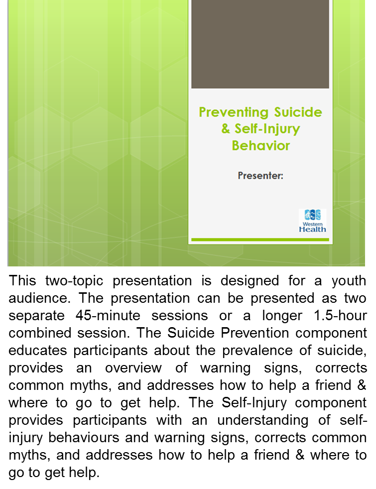 Presentations | Western Health