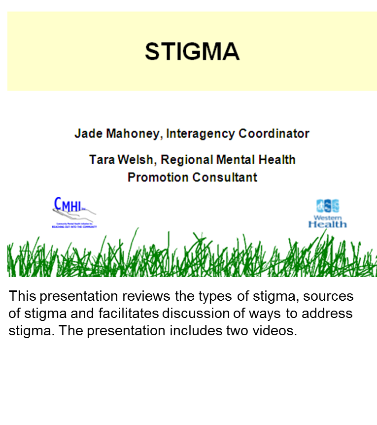 Presentations | Western Health